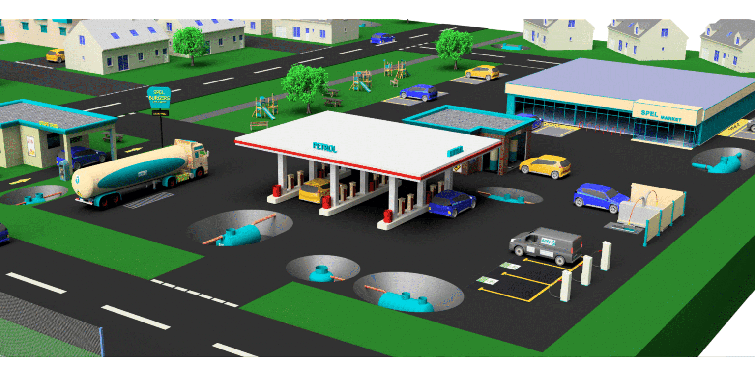 Service Station Water Management - SPEL Separators & SuDS